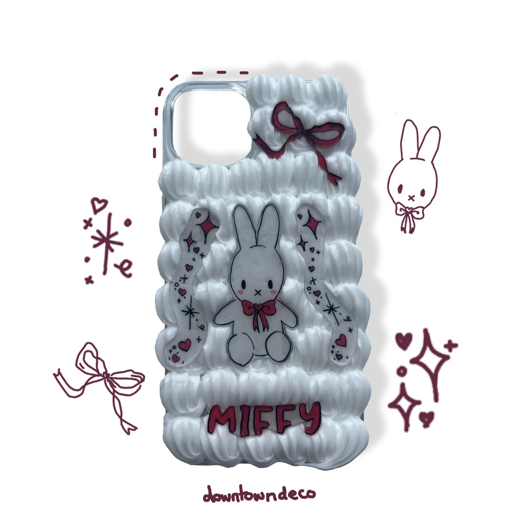 Miffy Coquette White Decoden Case - Etsy