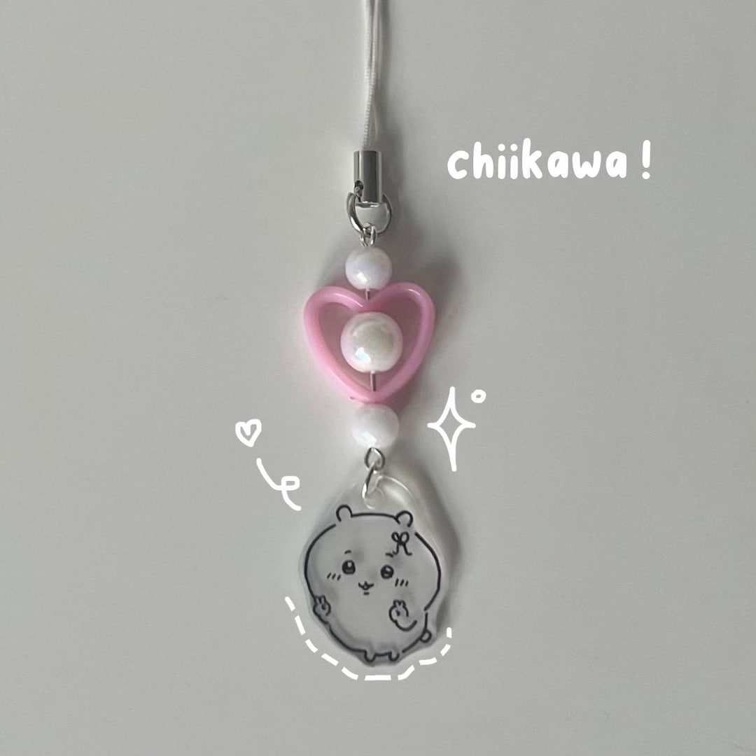 Chiikawa Hearts Phone Charm 3 - Etsy