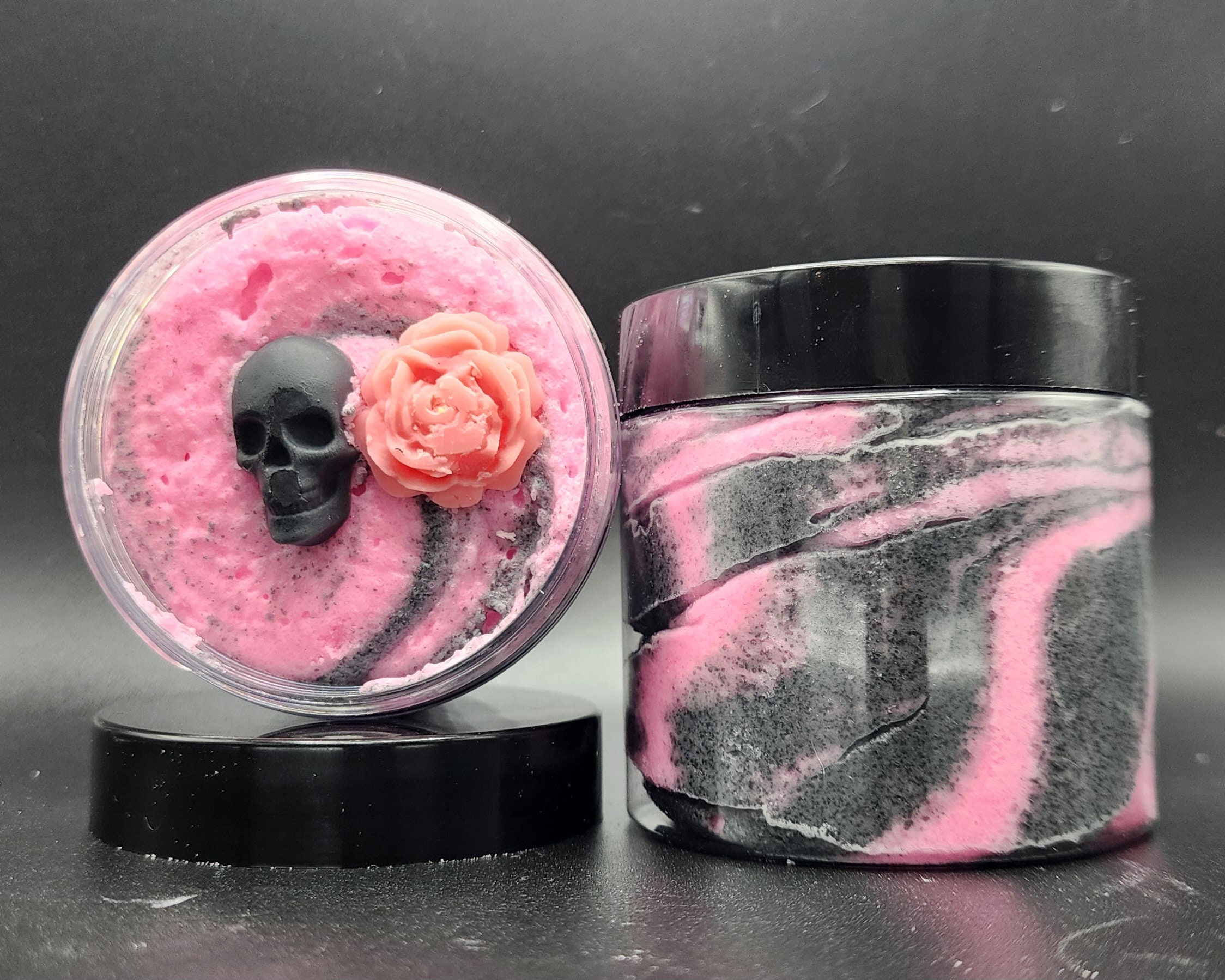 Pastel Goth Valentine's Day Spa Gift Box Skull Rose, Heather and Thyme ...