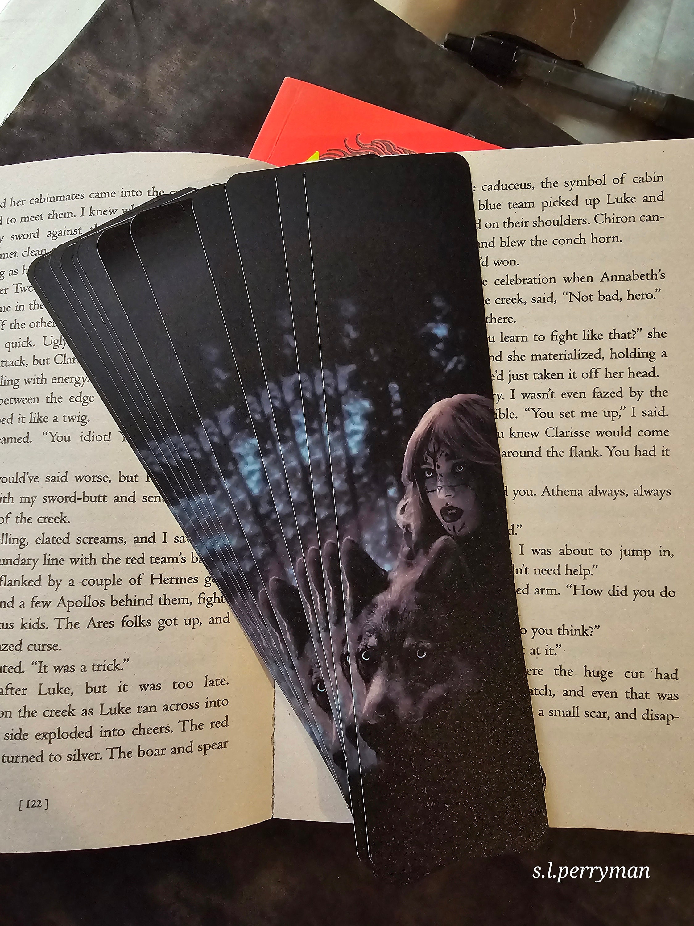 Handcrafted Werewolf Romance Bookmark | 2 X 8 Inch | Perfect for Mating ...