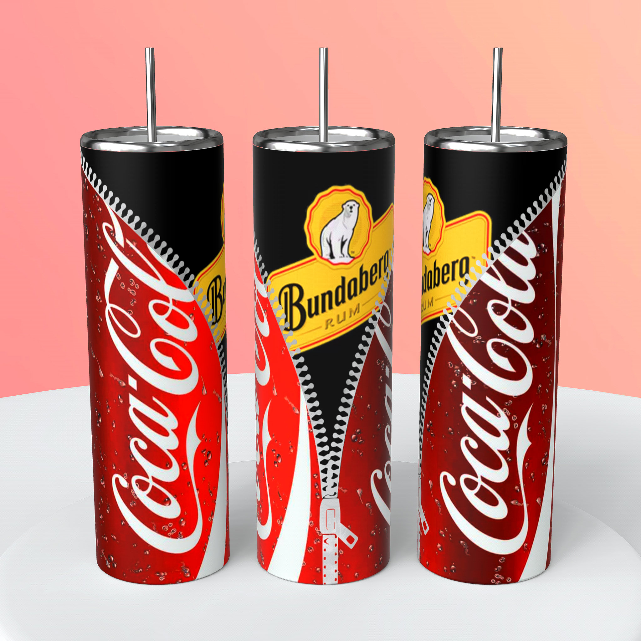 Bundaberg Rum/coke Tumbler Wrap Png - Etsy