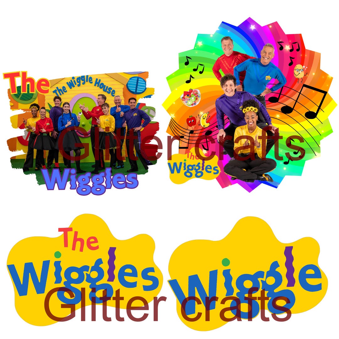 The Wiggles Bundle 1 PNG - Etsy UK