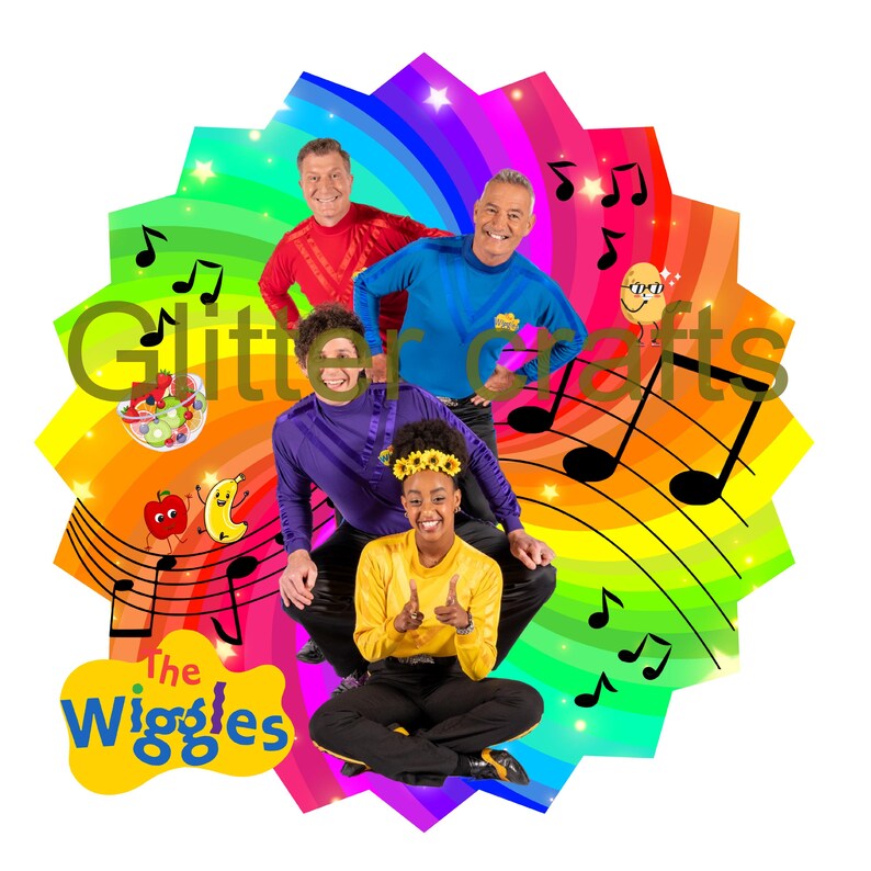 The Wiggles Bundle 1 PNG - Etsy