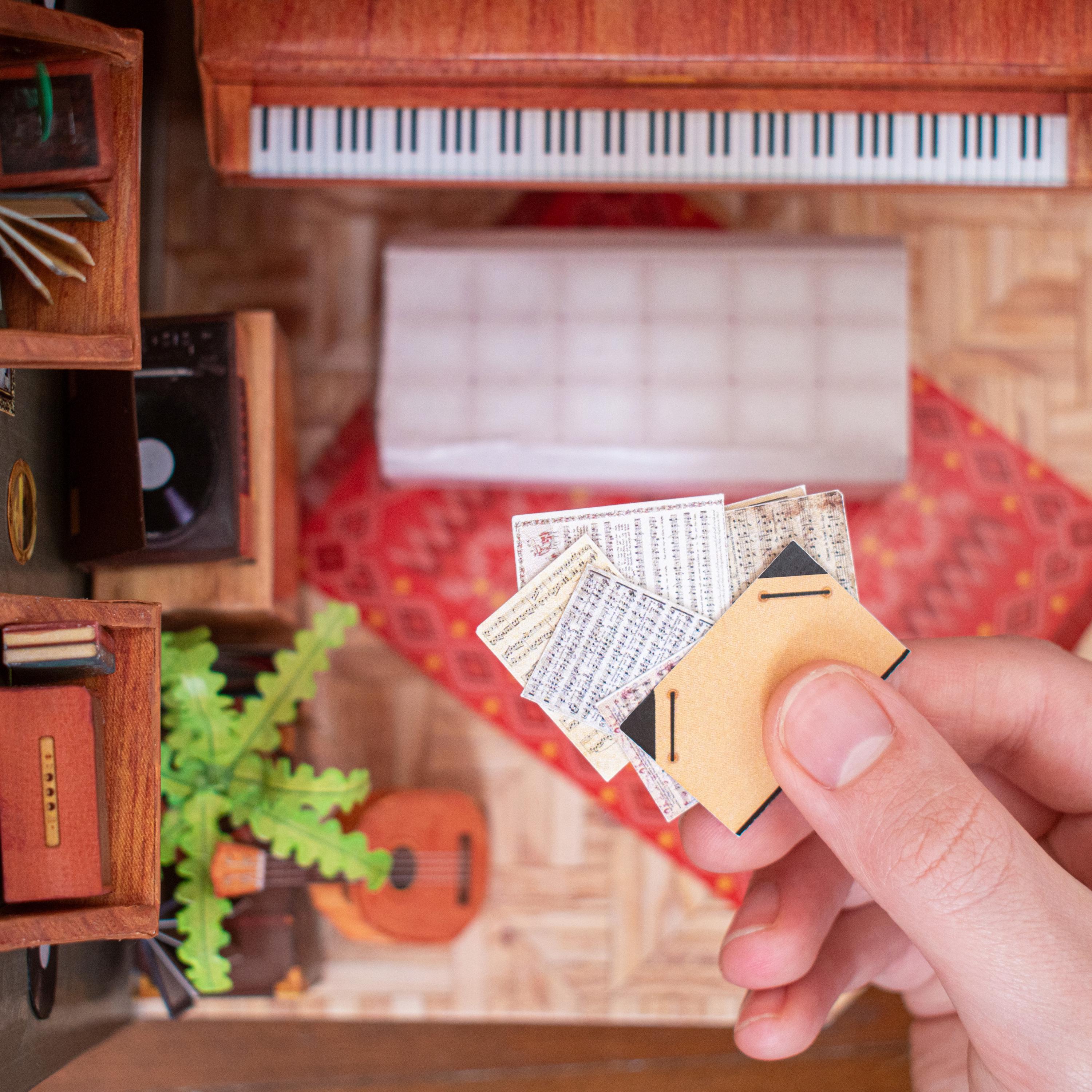 DIY Roombox to Print, Cozy Living Room. Printable Paper Creation Kit ...