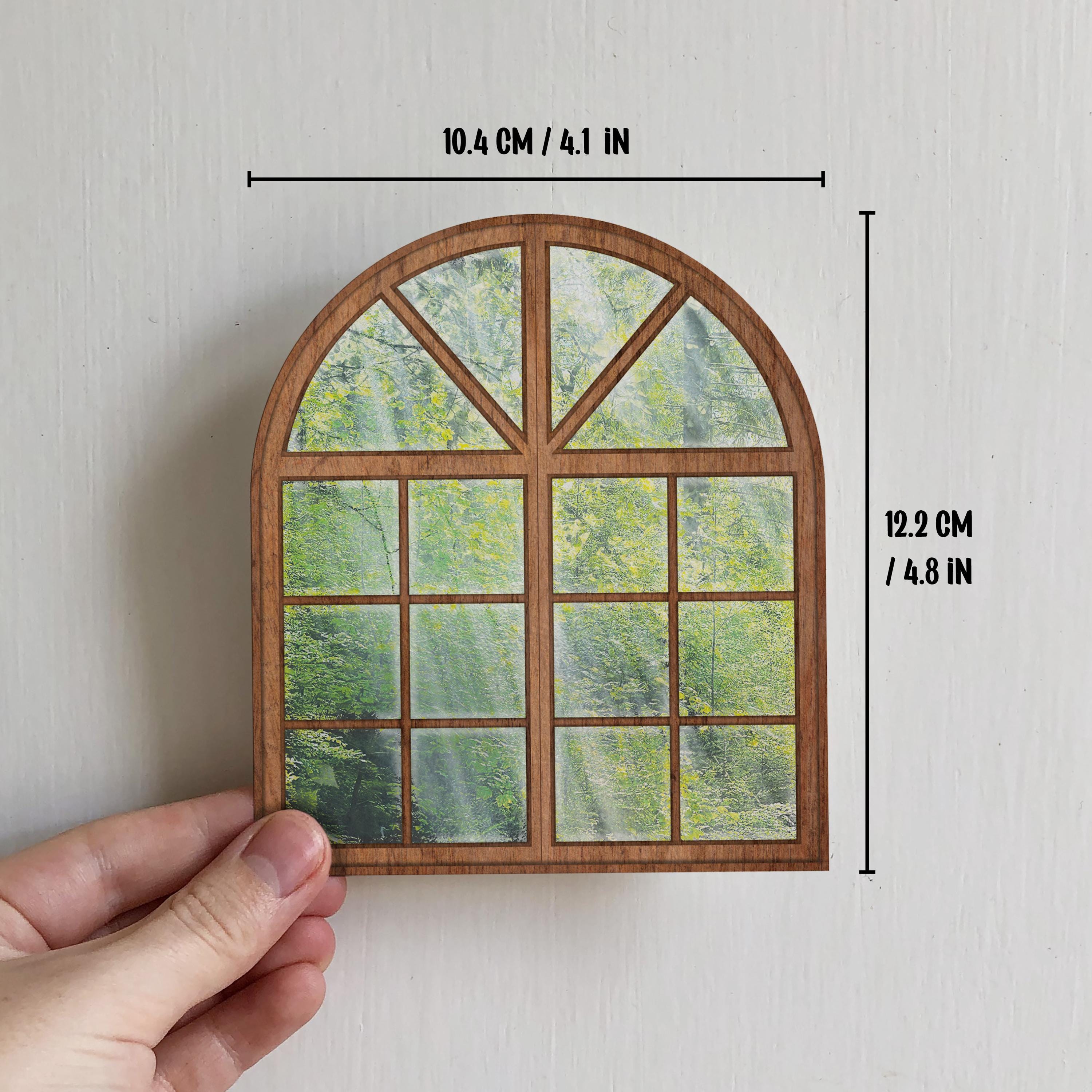 Printable Miniature Window, 1:12 Scale. Mini Window to Download ...