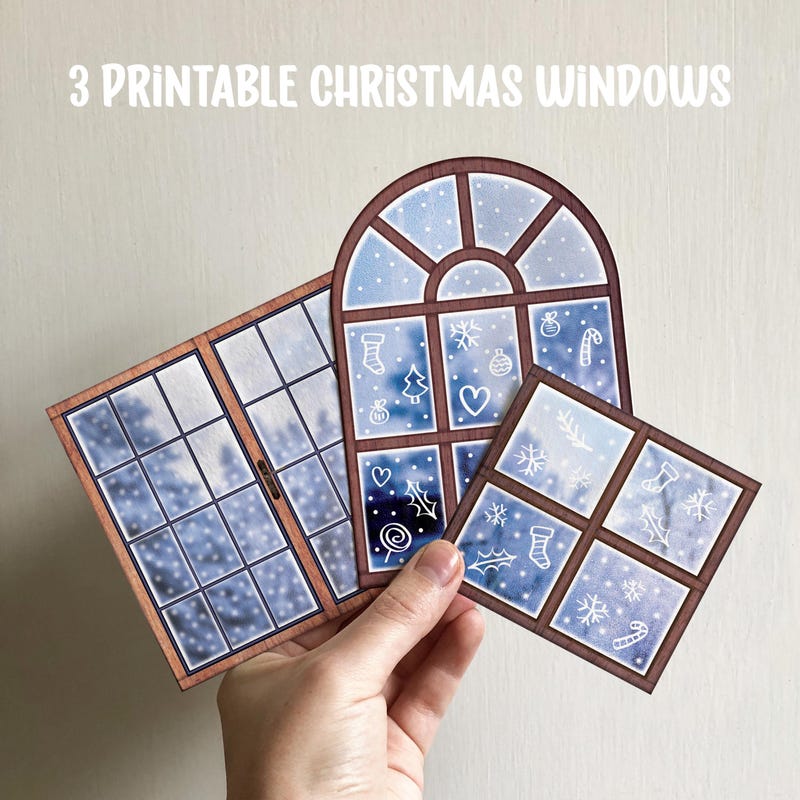 Print Dollhouse Windows - Etsy