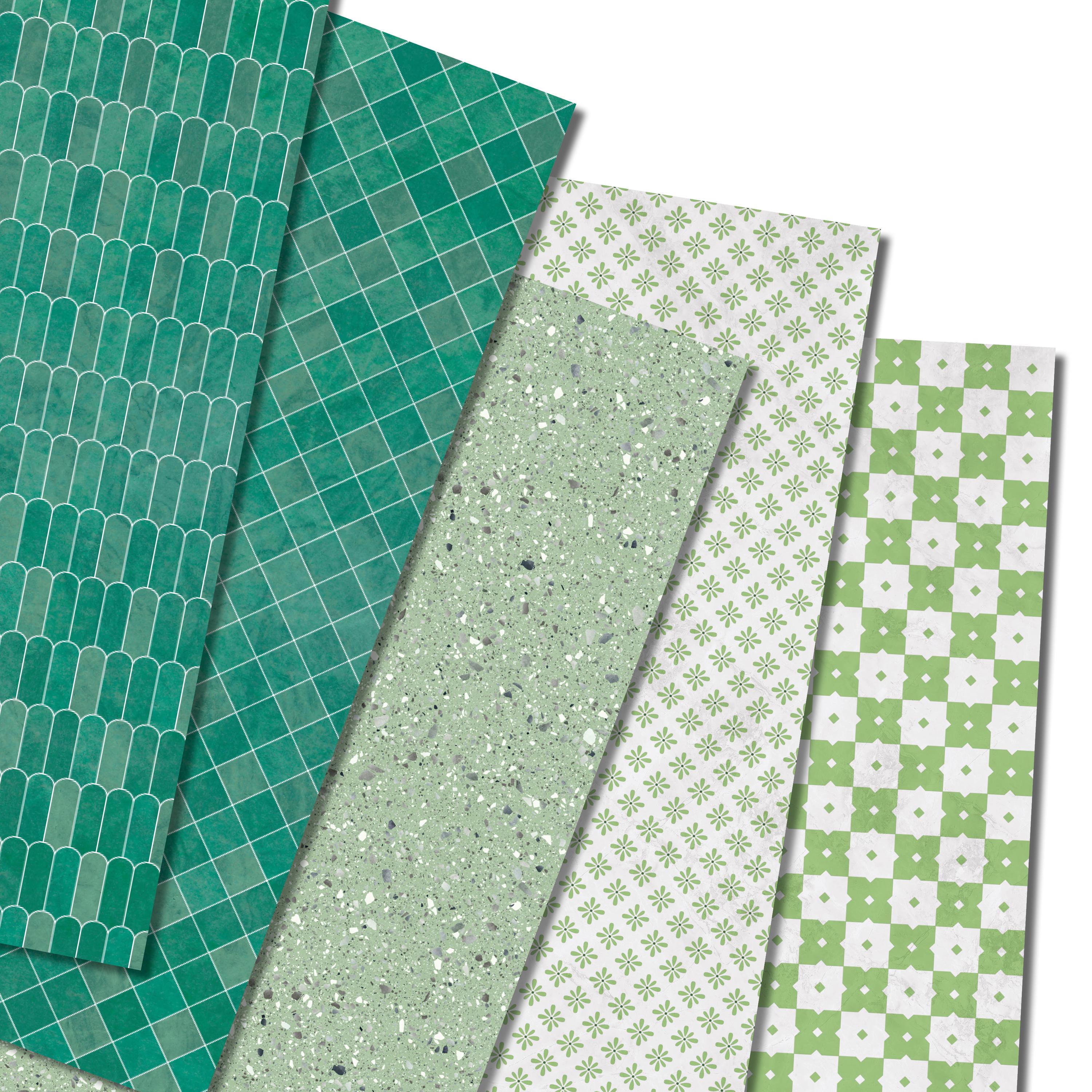 Dollhouse Paper Set, Mega Bundle 1:12 Scale. Printable Wallpaper ...
