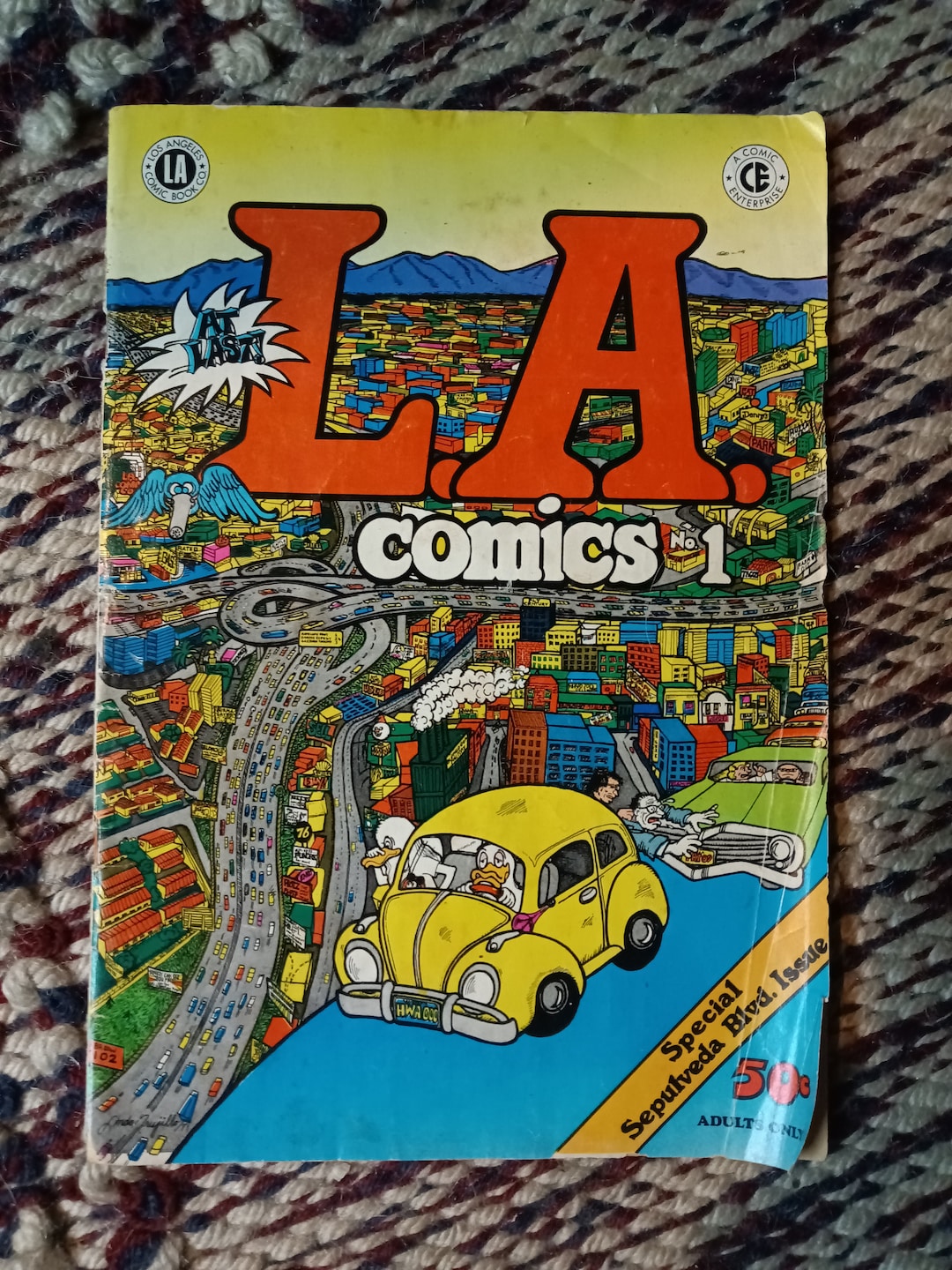 L.A. Comics No.1 Outsider Underground Comix - Etsy