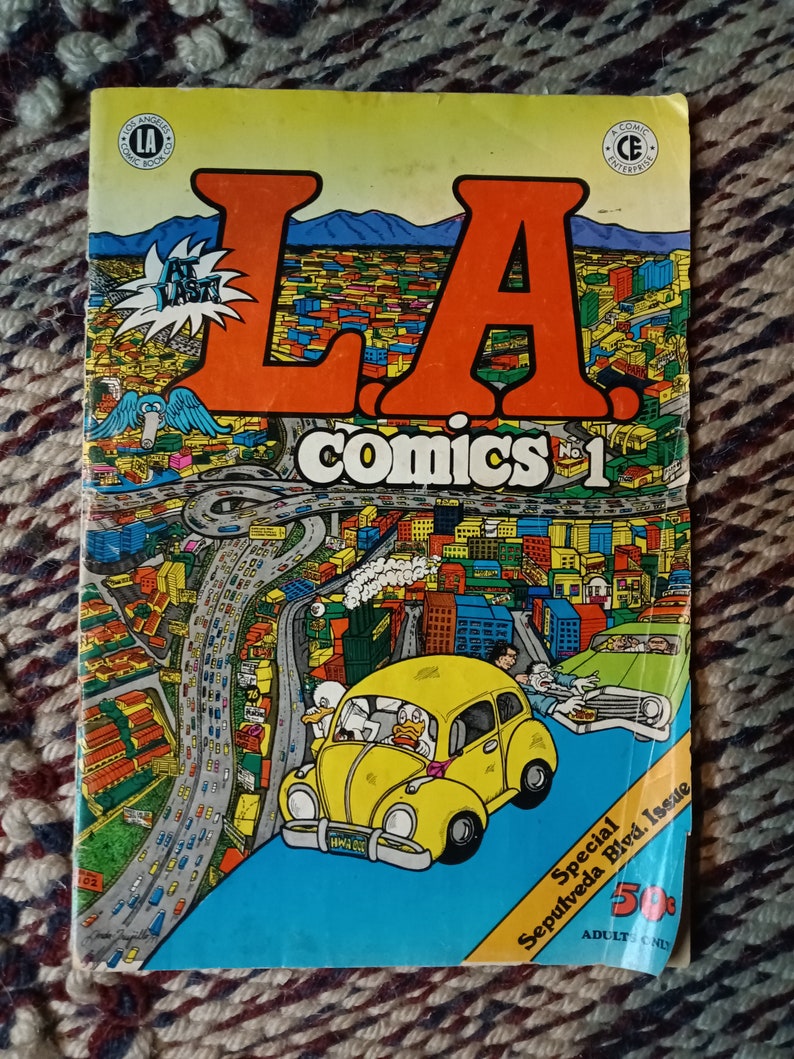 L.A. Comics No.1 Outsider Underground Comix - Etsy