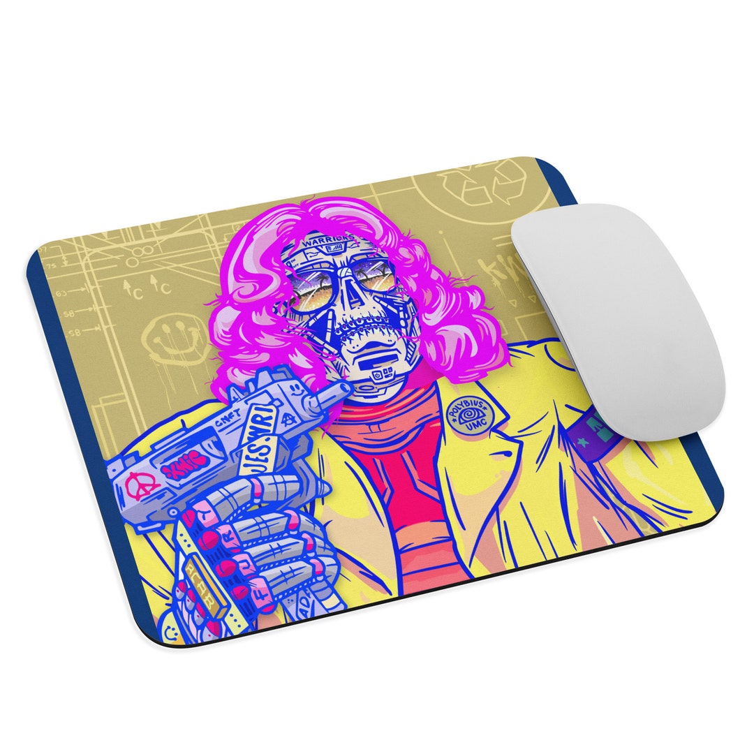 Stylish Retro Inspired Gaming Mouse Pad Featuring Rick Gaimes by Ash ...