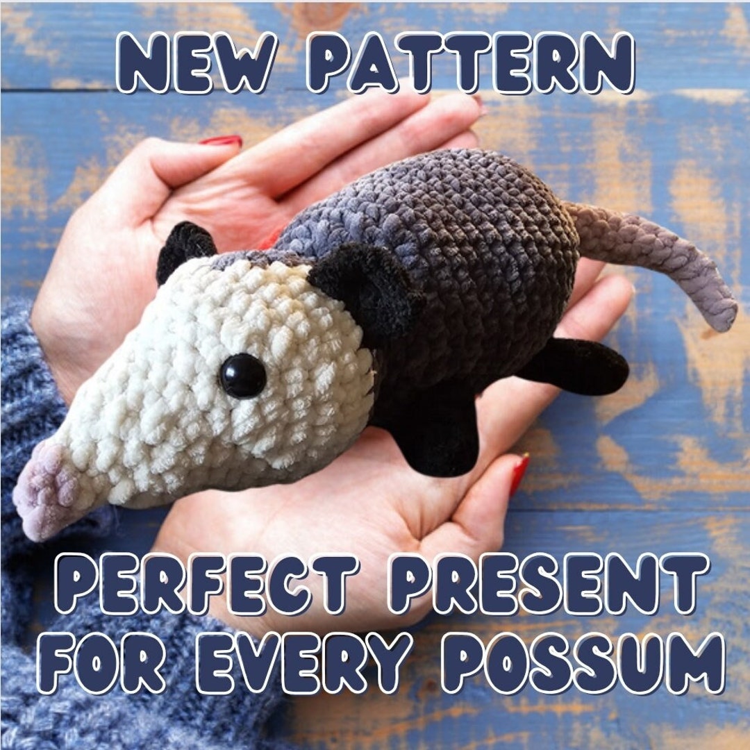 Crochet Possum Pattern - Etsy