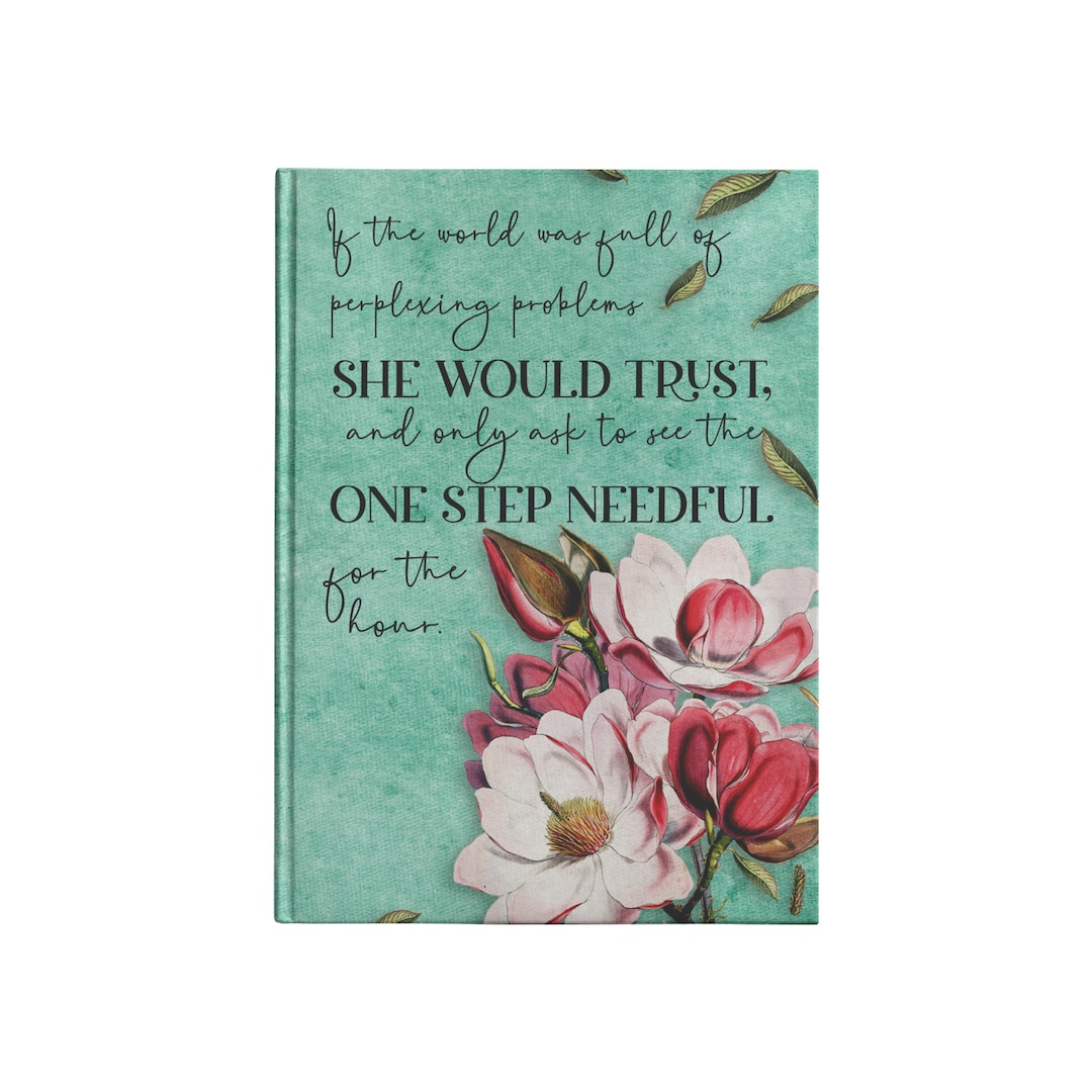 Elizabeth Gaskell Quote Journal Hardcover Notebook Faith Quote Hope ...
