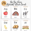 Printable Farm Theme Alphabet Posters | ABC Letters Classroom Decor ...