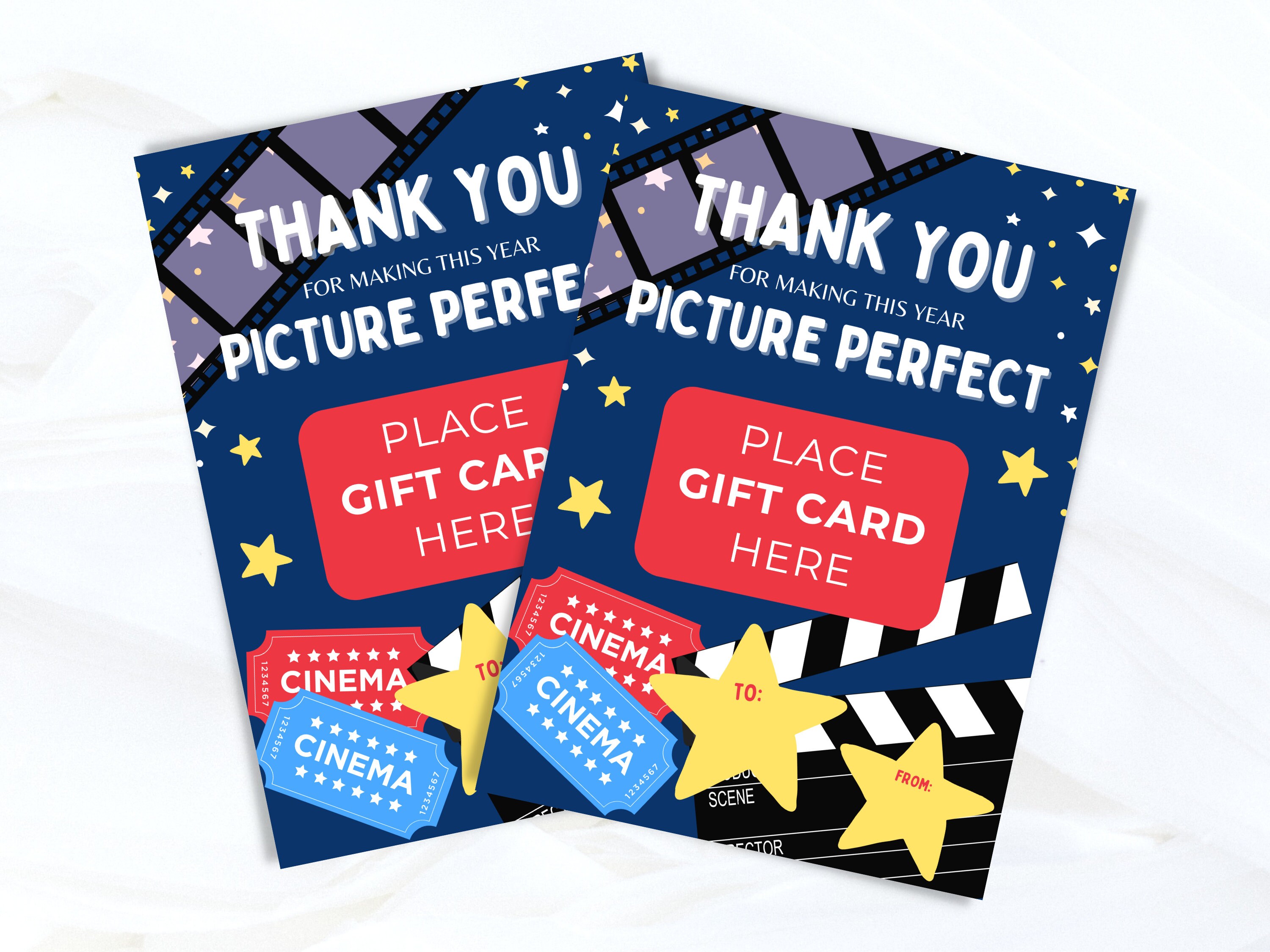 Printable Teacher Appreciation Gift Card Holder, Picture Perfect Year ...