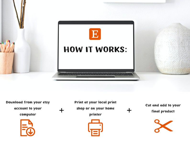 Printable Here's to A Bright Year Gift Tag, Square Highlighter Marker ...