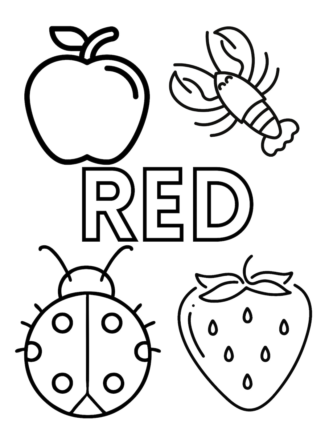 Learn Your Colors Worksheets | Digital Download | Preschool ...