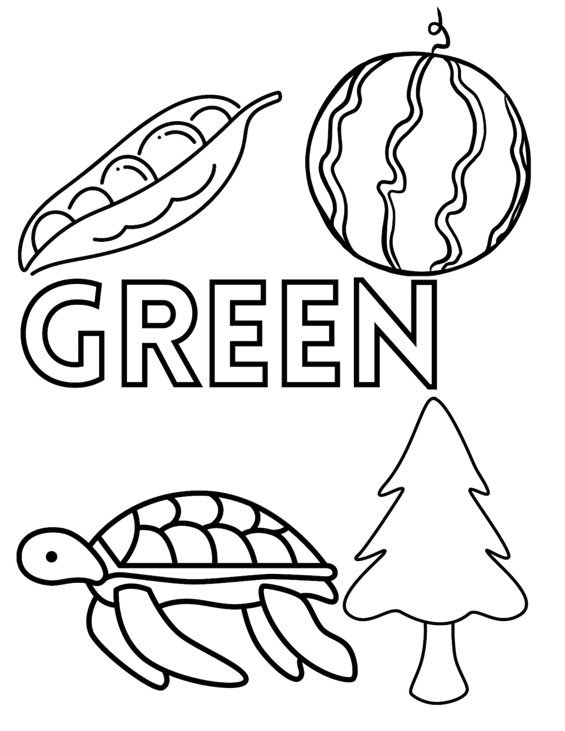 Learn Your Colors Worksheets | Digital Download | Preschool ...