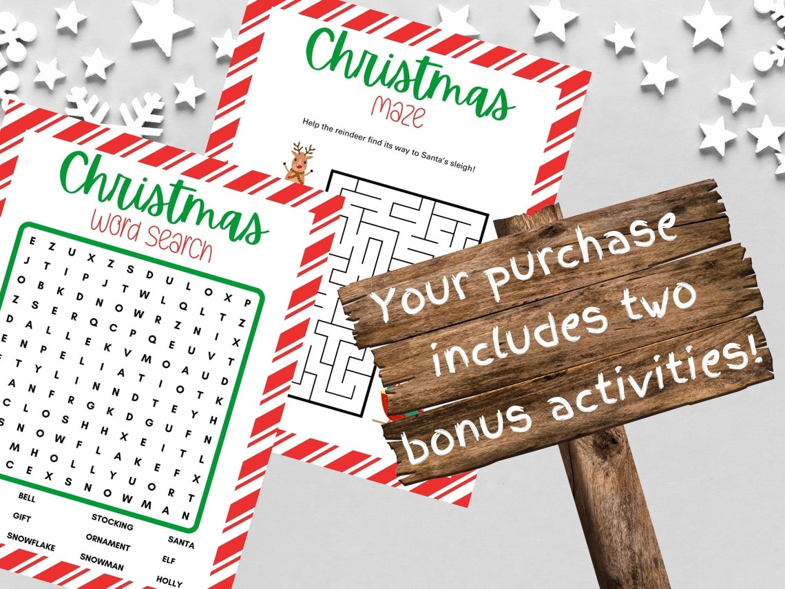 Christmas Bingo, Christmas Bingo Cards, Christmas Bingo Printable for ...