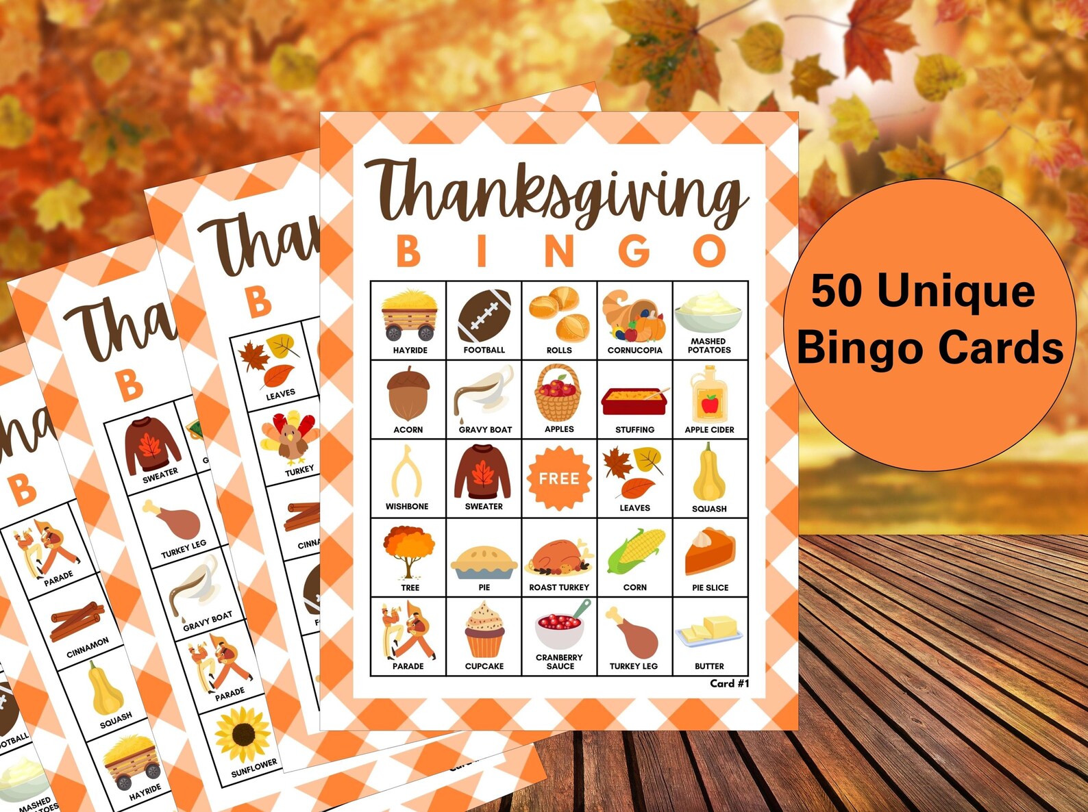 Thanksgiving Bingo, Printable Thanksgiving Bingo Cards, Thanksgiving ...