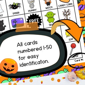 Halloween BINGO Digital, Halloween Classroom Party Game, Halloween ...