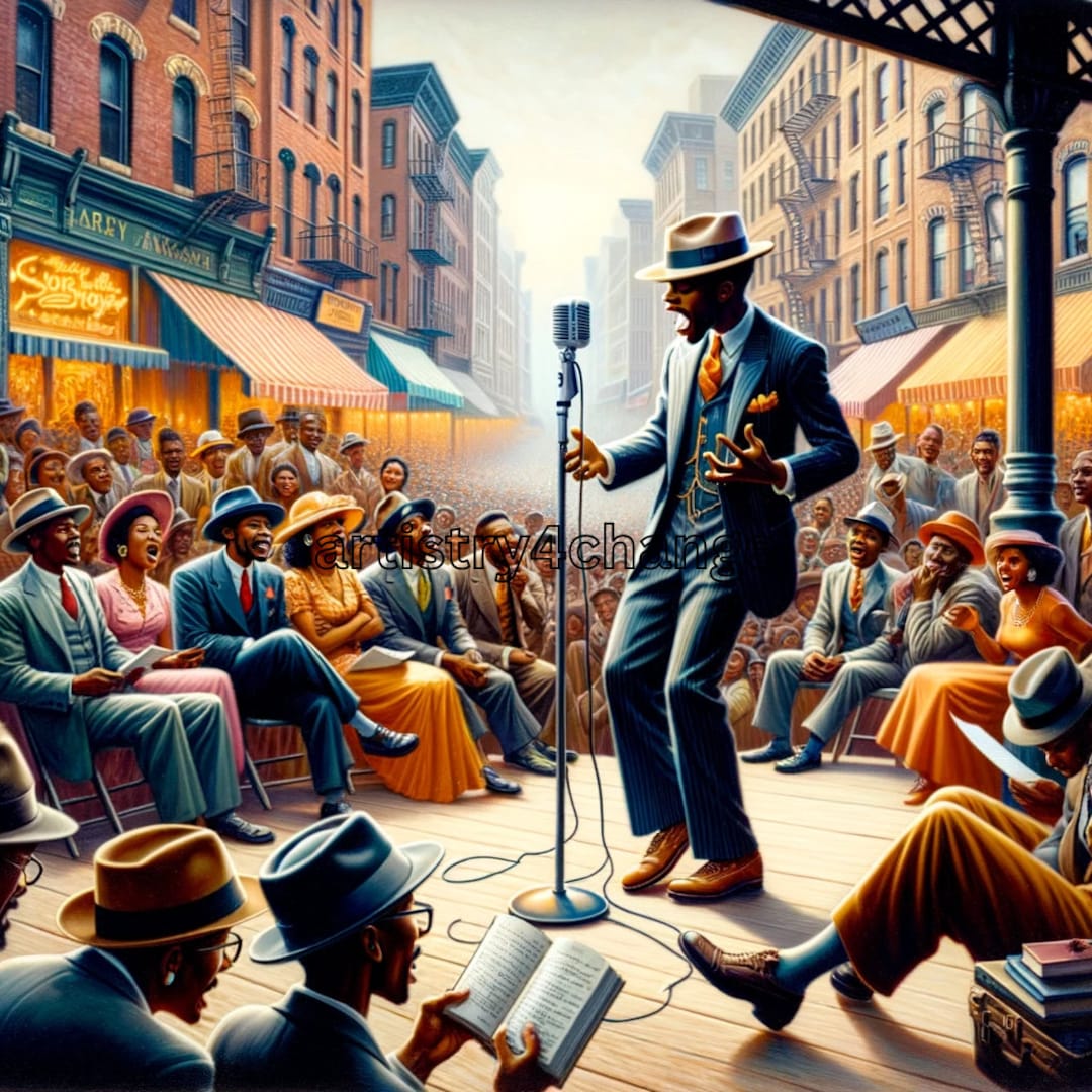 Harlemrenaissance, Streetpoetry, Historicalart, Literaryculture ...