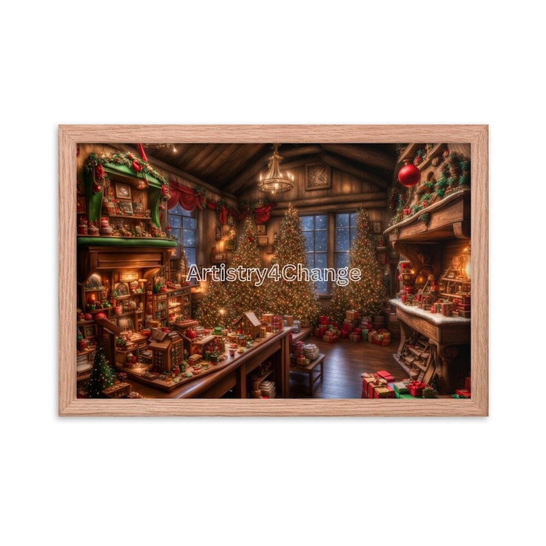 Santa's Workshop - Etsy