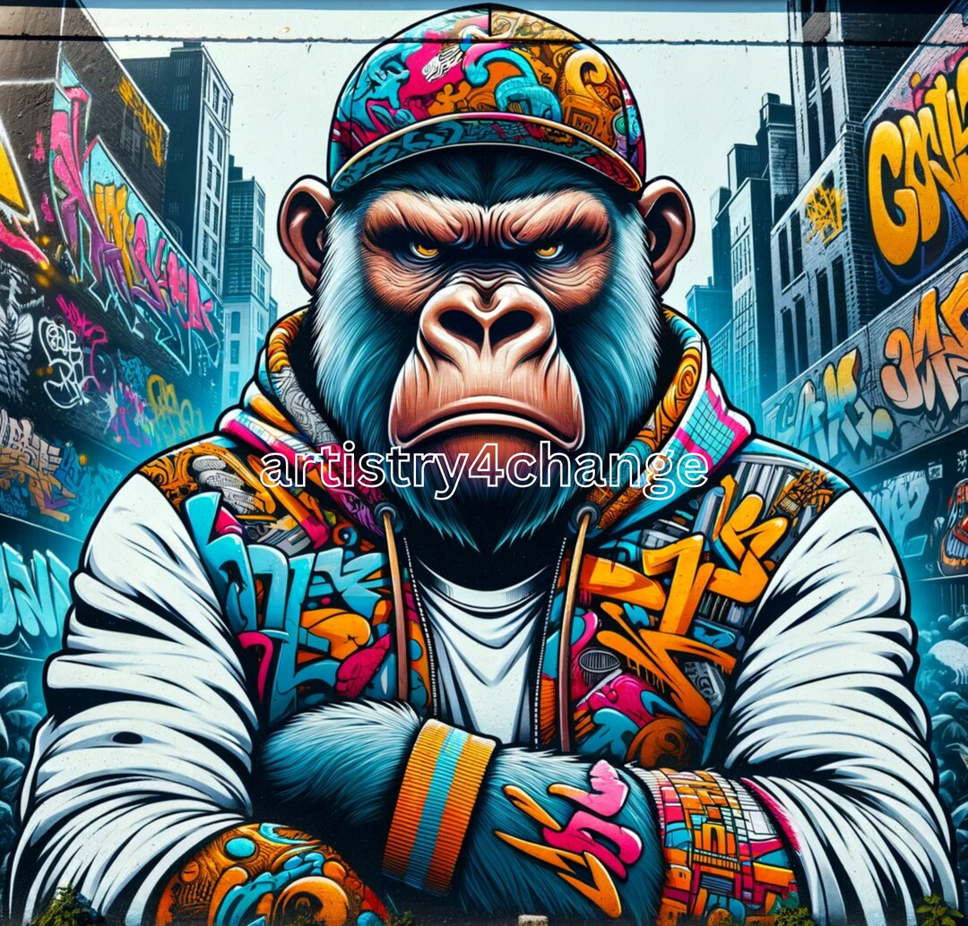 Versatile Art, Digital Print, Graffiti Style, DIY Projects ...