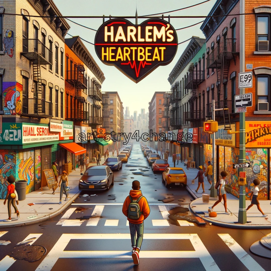 Harlemstreetlife, Urbancultureart, Neighborhoodvibes, Culturallandmarks ...