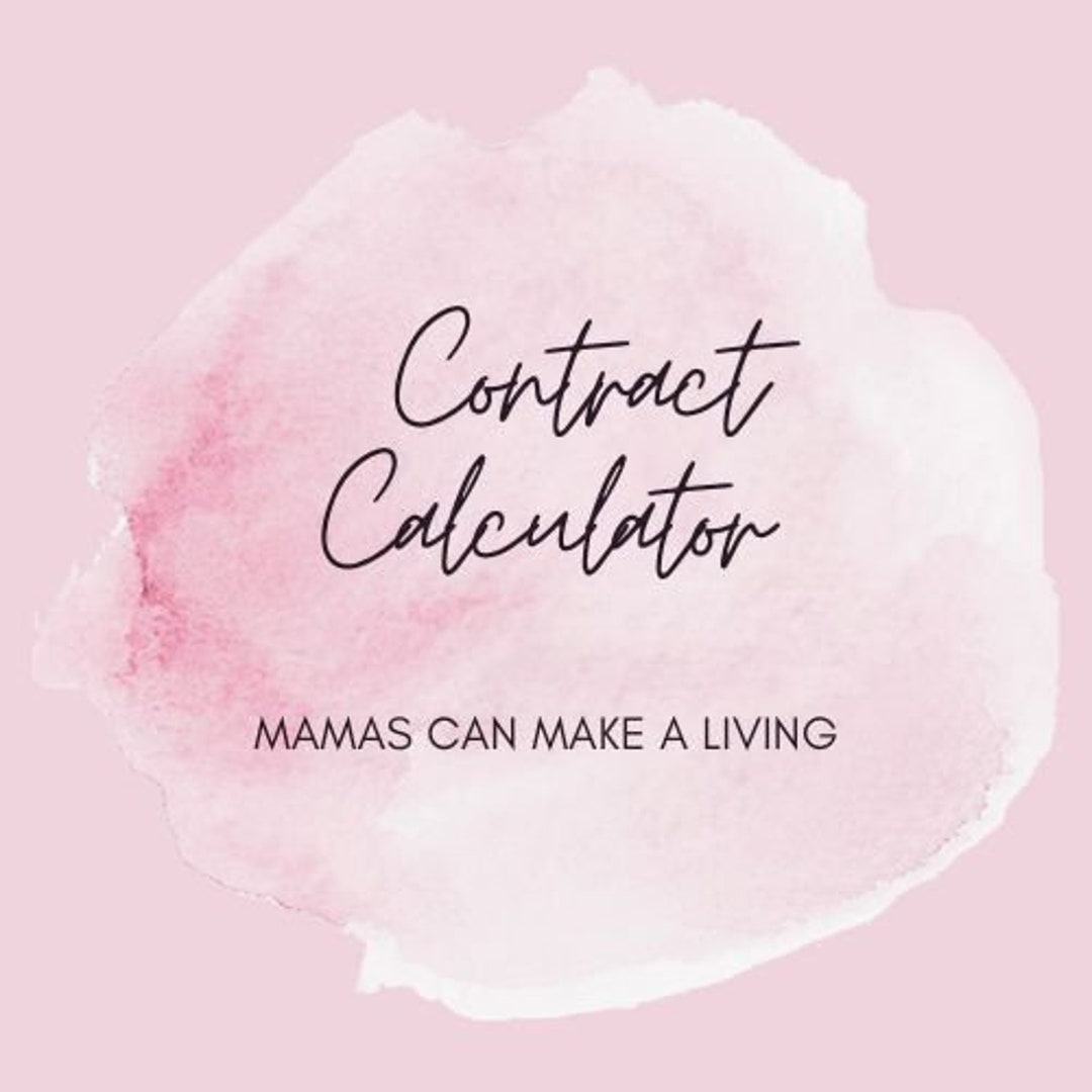 Contract Calculator - Etsy