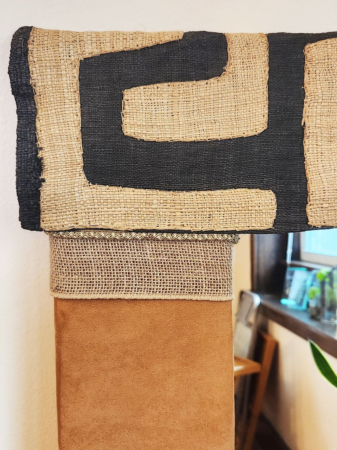 African Kuba Cloth Mirror - Etsy