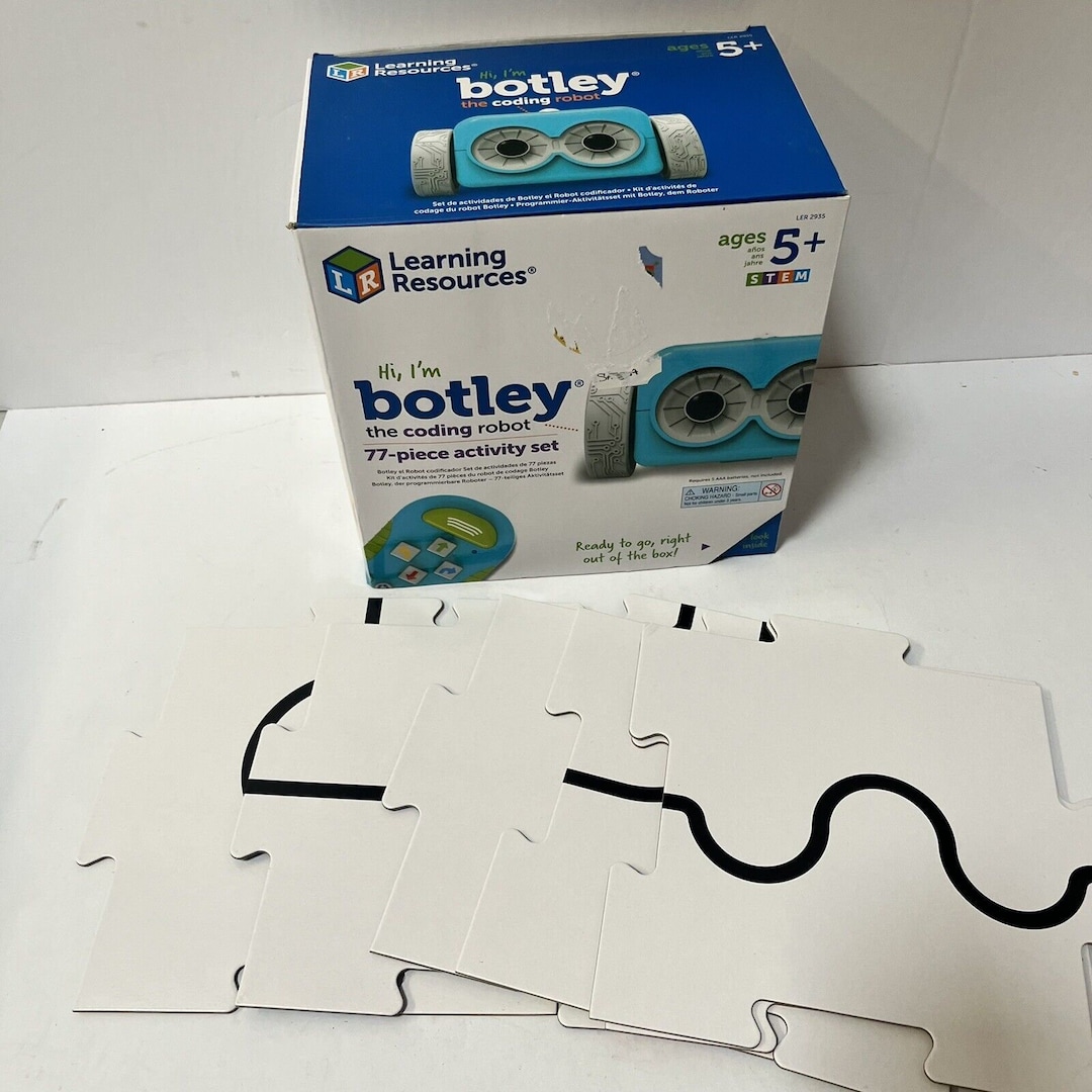 Learning Resources Botley the Coding Robot, Coding STEM Toy, 45 Piece Coding 5 - Etsy