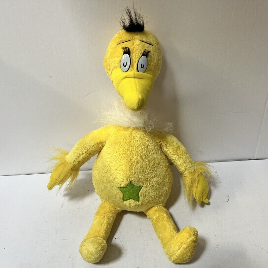 Kohls Cares Plush Dr. Seuss Sneetches Yellow Bird Stuffed Animal ...