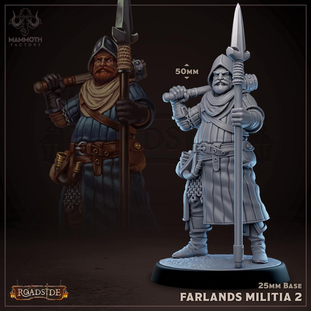 Farlands Militia Dnd Minifigures Roadside Set 3D Resin Printed - Etsy