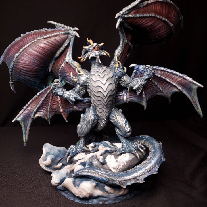 Lord Bahamut the Dragon God of Justice Dnd Epic Boss Minifigure Mammoth ...