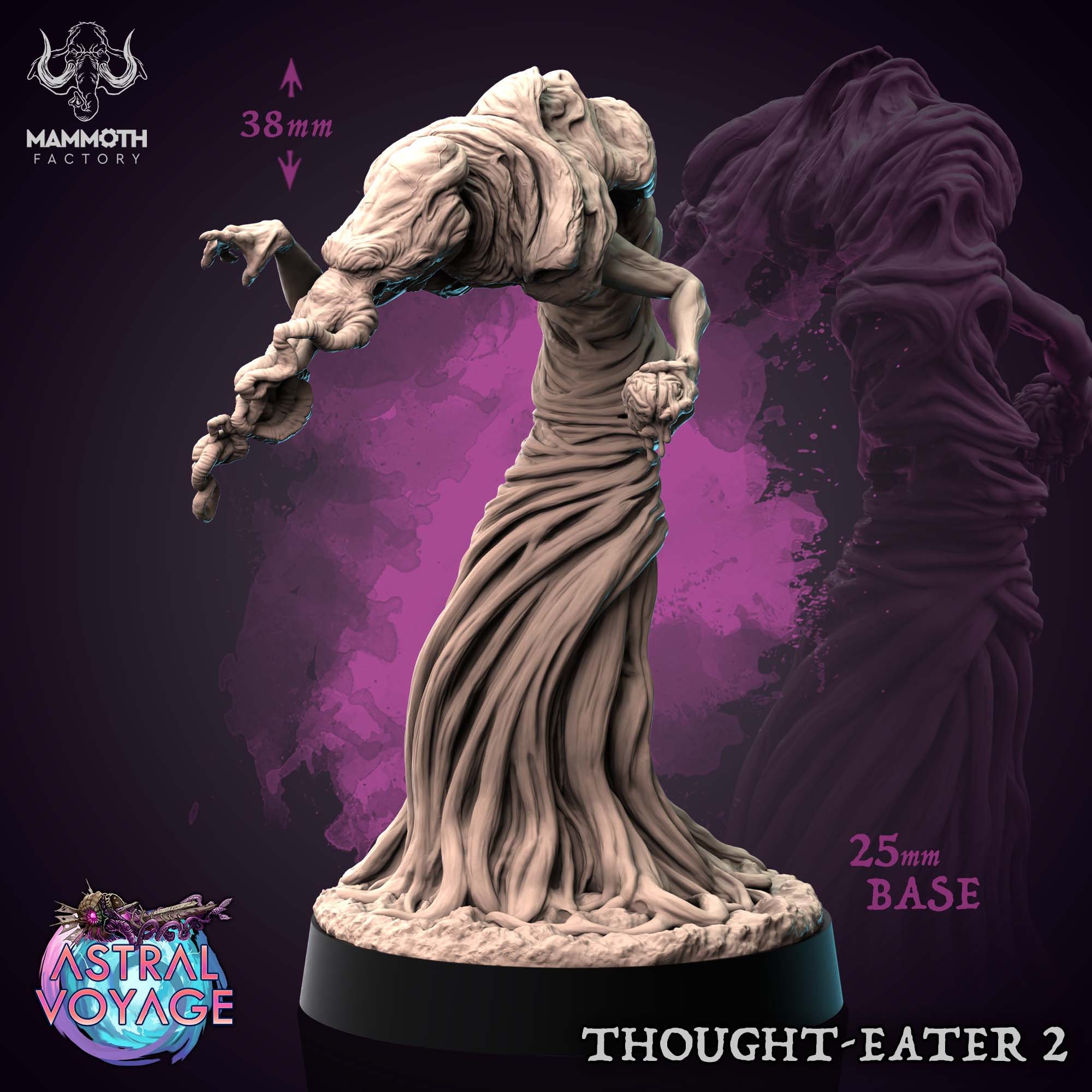 Thought Eater Dnd Illithid Minifigure Astral Voyage 3D Resin Printed - Etsy
