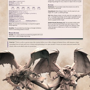 Judgement of the Dragon Oneshot 5E Dnd Campaign by Mammoth Factory - Etsy