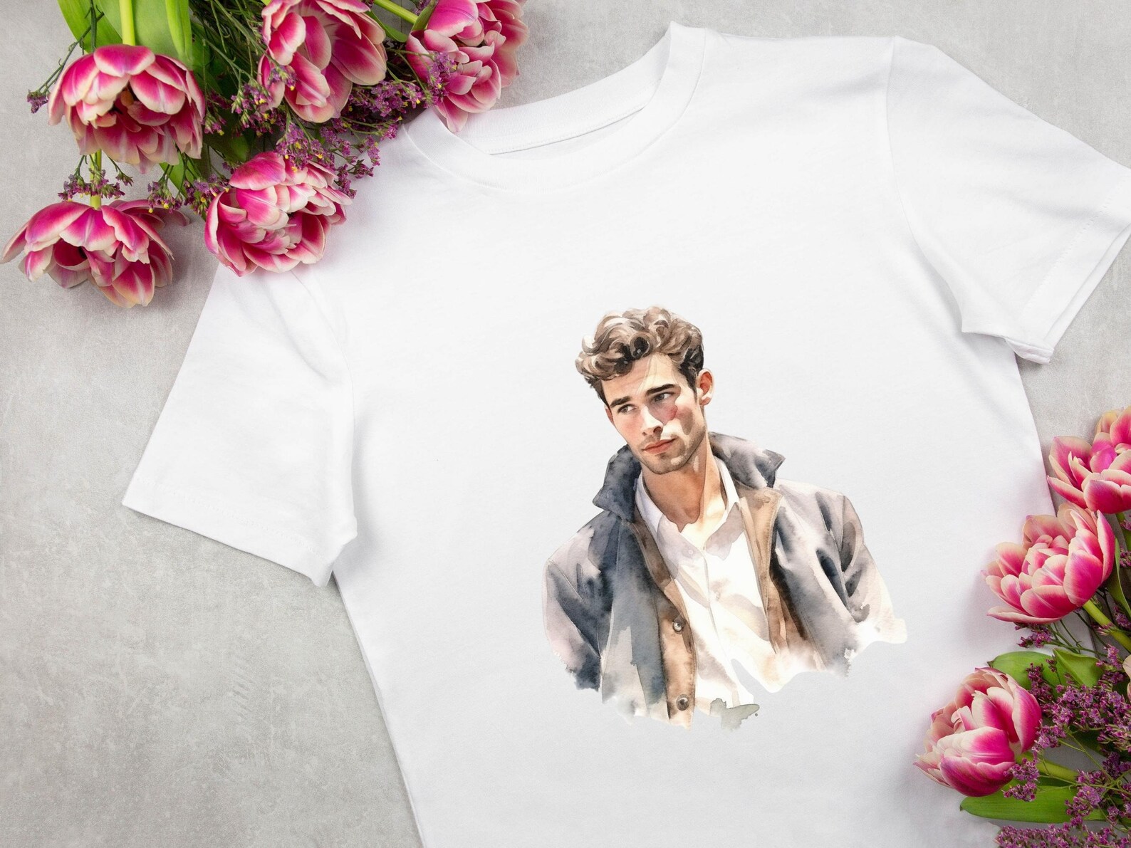 118 Autumn Men Clipart and Watercolor Images Graphics Creative Men ...