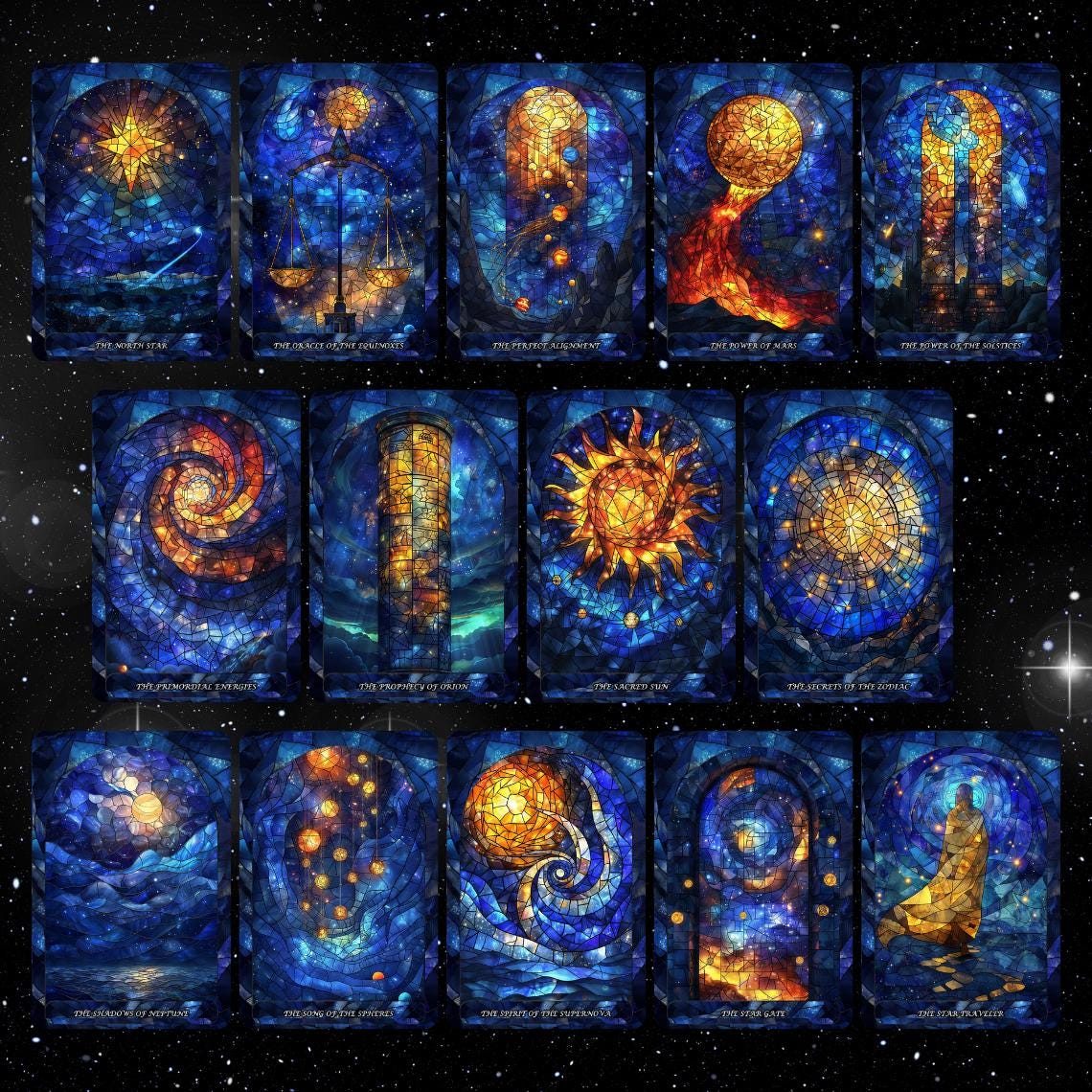 Celestial Oracle Deck 416 Digital Cards (instant Download ...