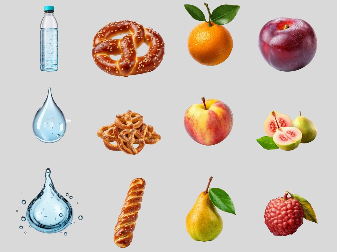 2000 Food and Drink Clipart and Watercolor Art Bundle Culinary Graphics ...
