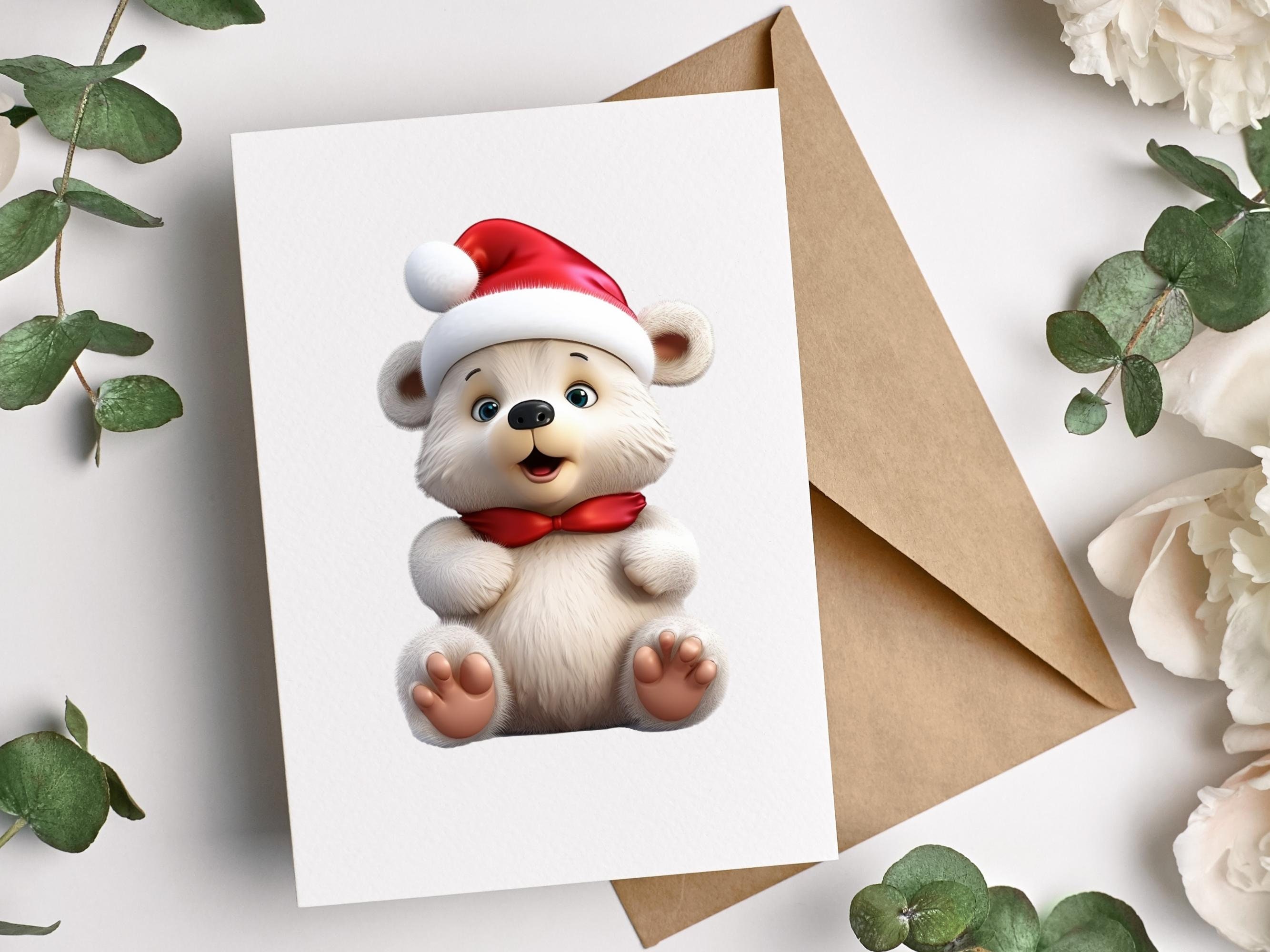 Christmas Clipart Image Bundle Santa, Wreath, Tree, Snowman ...