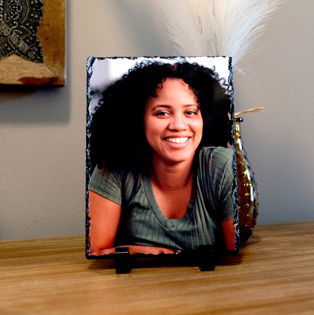 Personalized Photo Slate Gifts for a Memorial, Wedding, Engagement ...