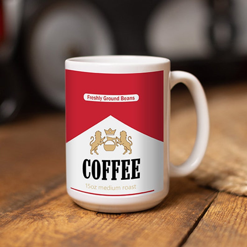 Marlboro Coffee Mug Cigarettes Coffee Gift Cigarette Mug Coffee Mug ...