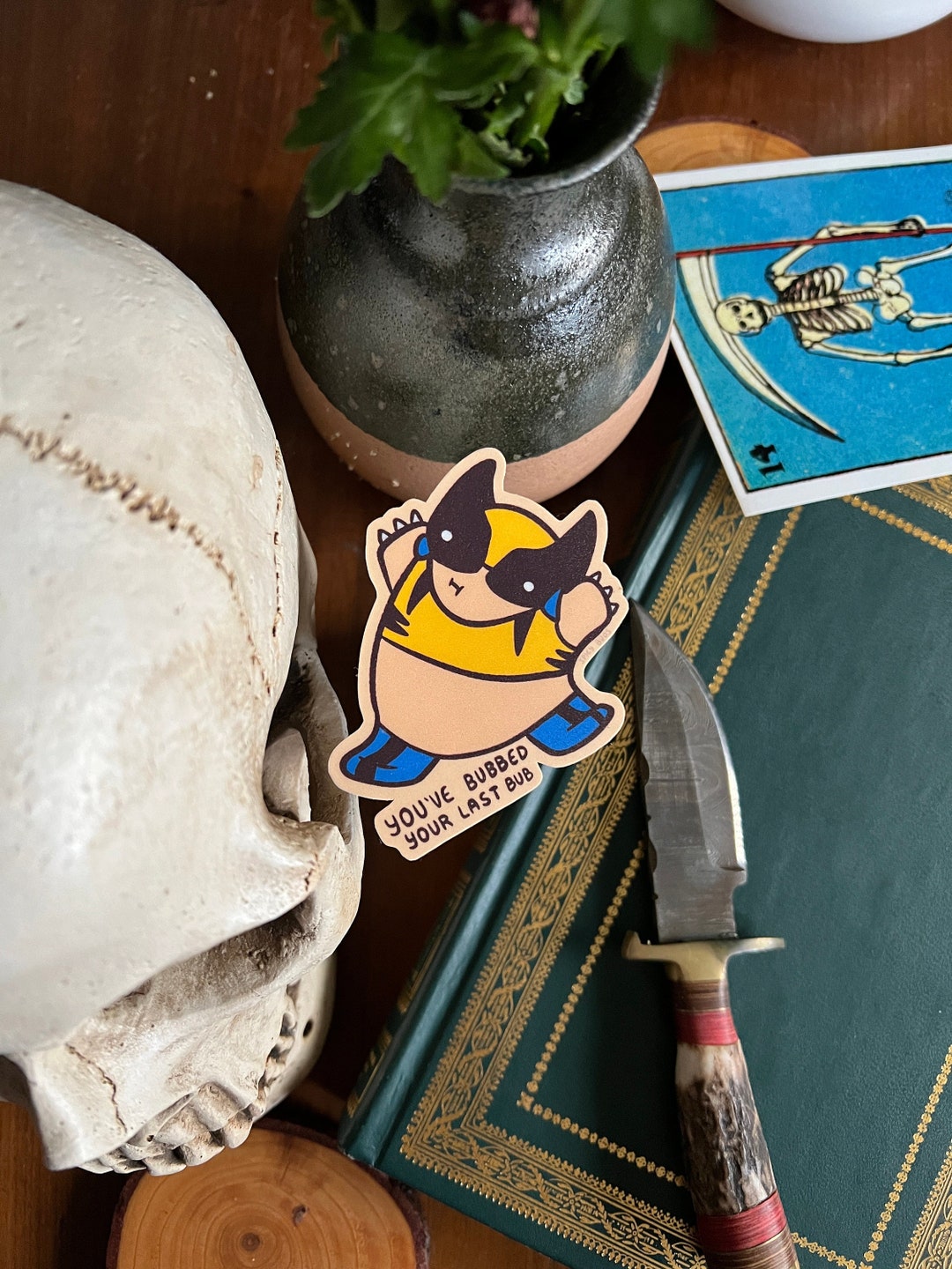Wolverine - Cute Vinyl X-men Sticker - Etsy