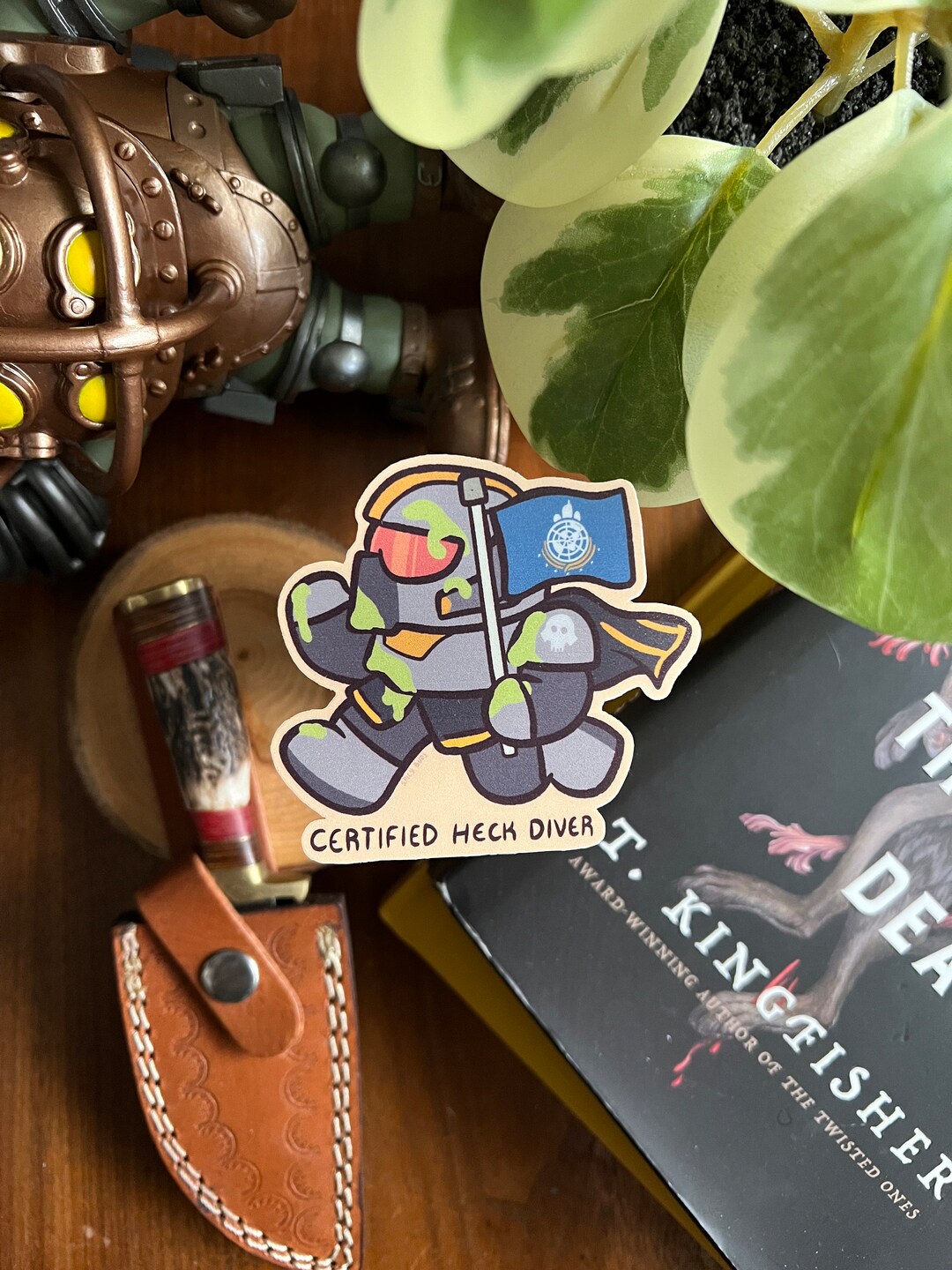 Certified Heck Diver - Helldivers 2 Cute Funny Sticker - Etsy