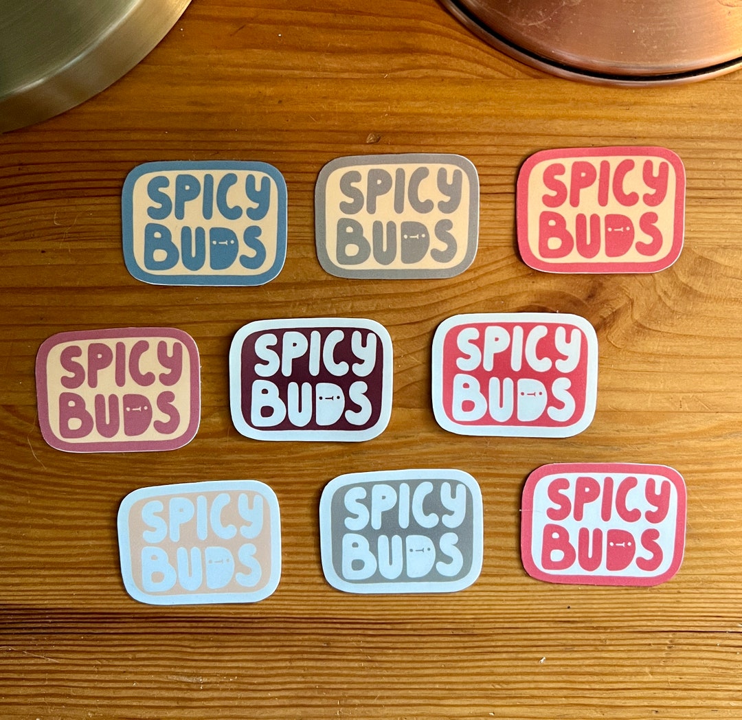 Spicy Buds Logo Sticker - Etsy