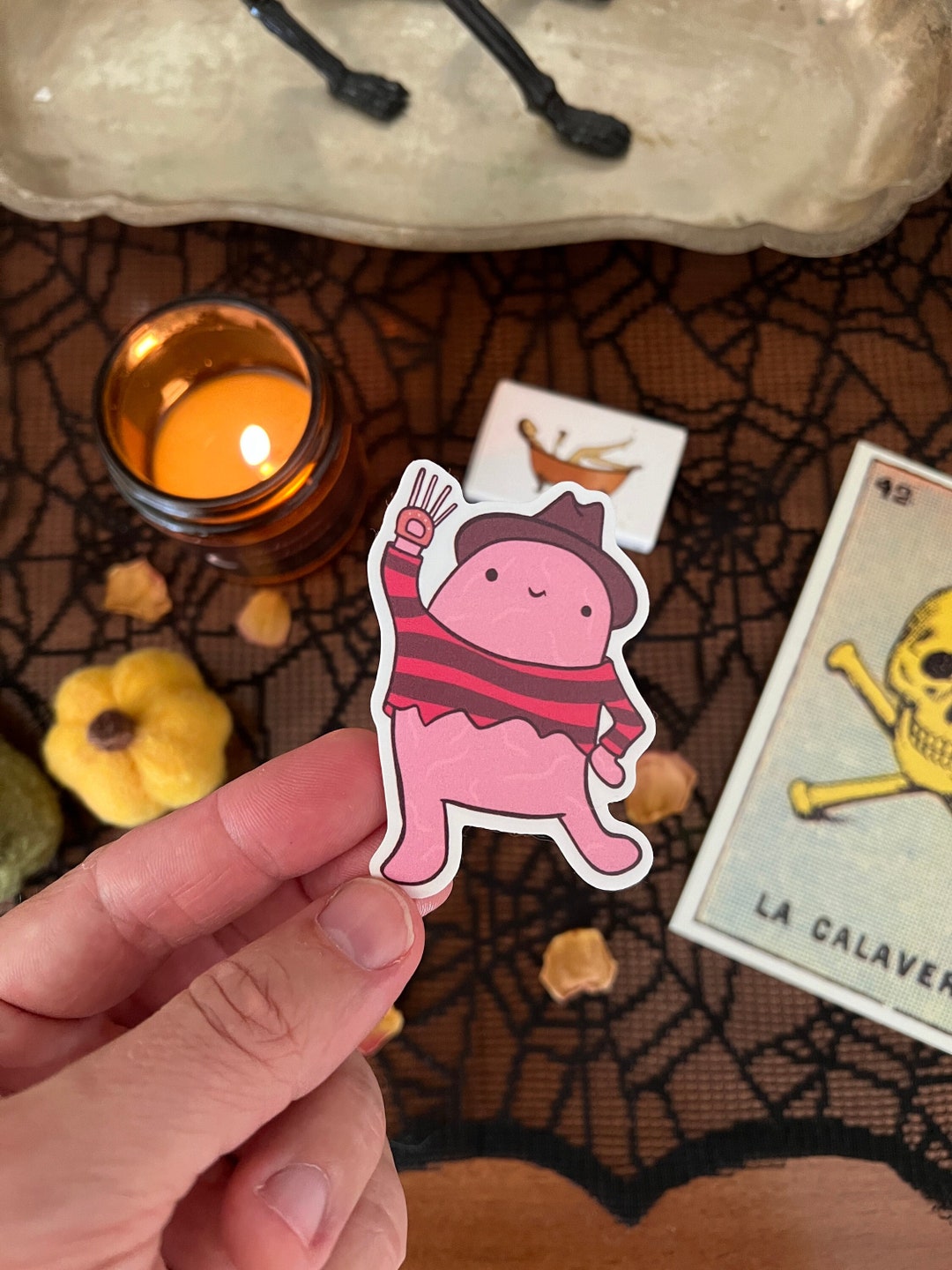 Freddy Krueger Cute Vinyl Sticker - Etsy