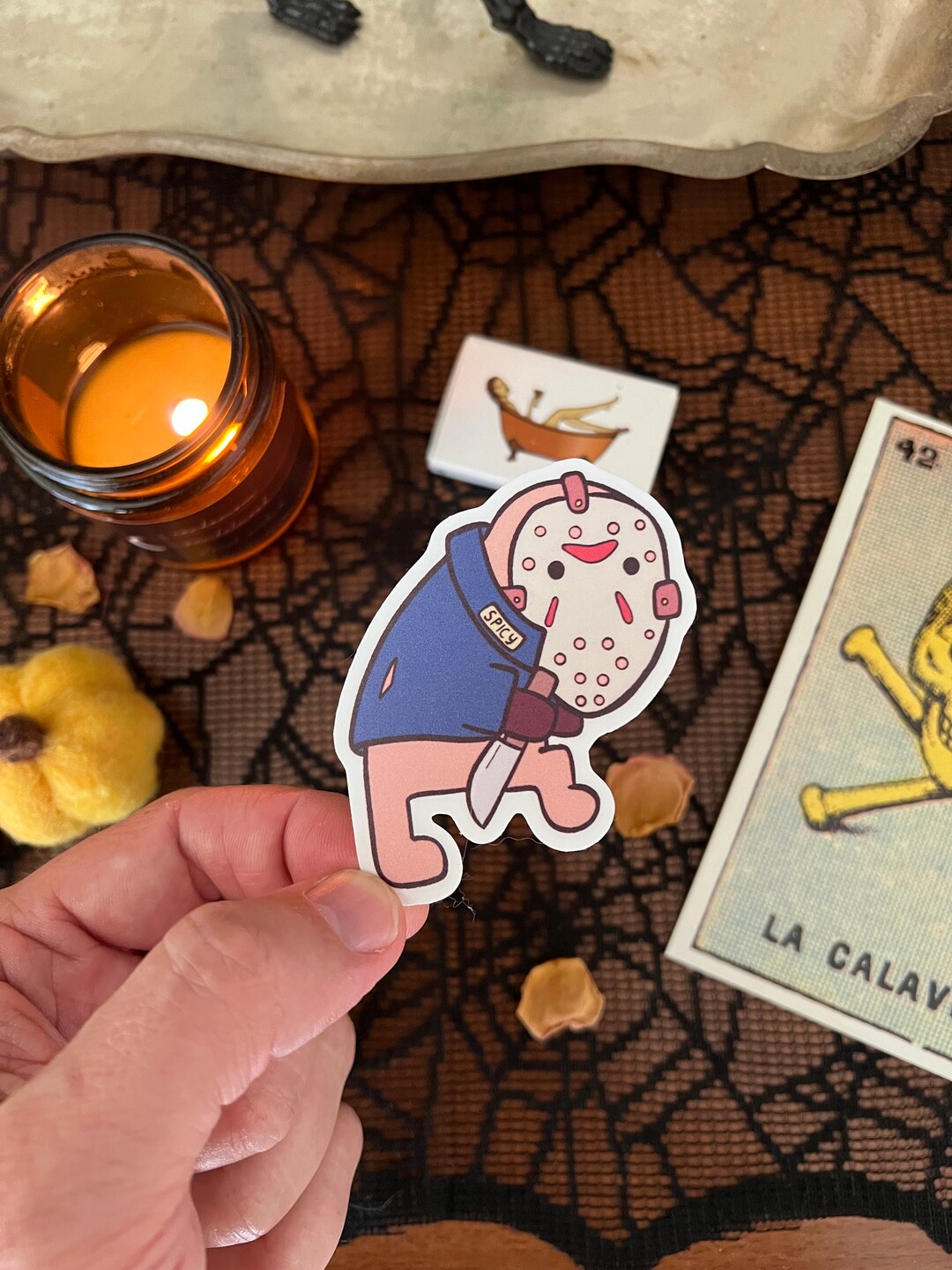 Jason Voorhees Cute Vinyl Sticker - Etsy