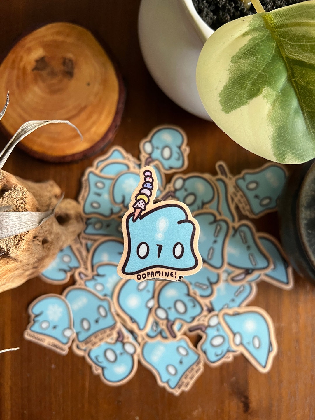 Last Brain Cell - Dopamine! - Cute Funny Sticker - Etsy