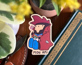 Gambit Kiss-cut Stickers - Etsy