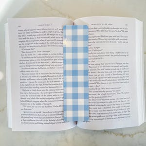Blue Dream Bookmark Set – Hearts, Watercolor, and Checkered - Etsy